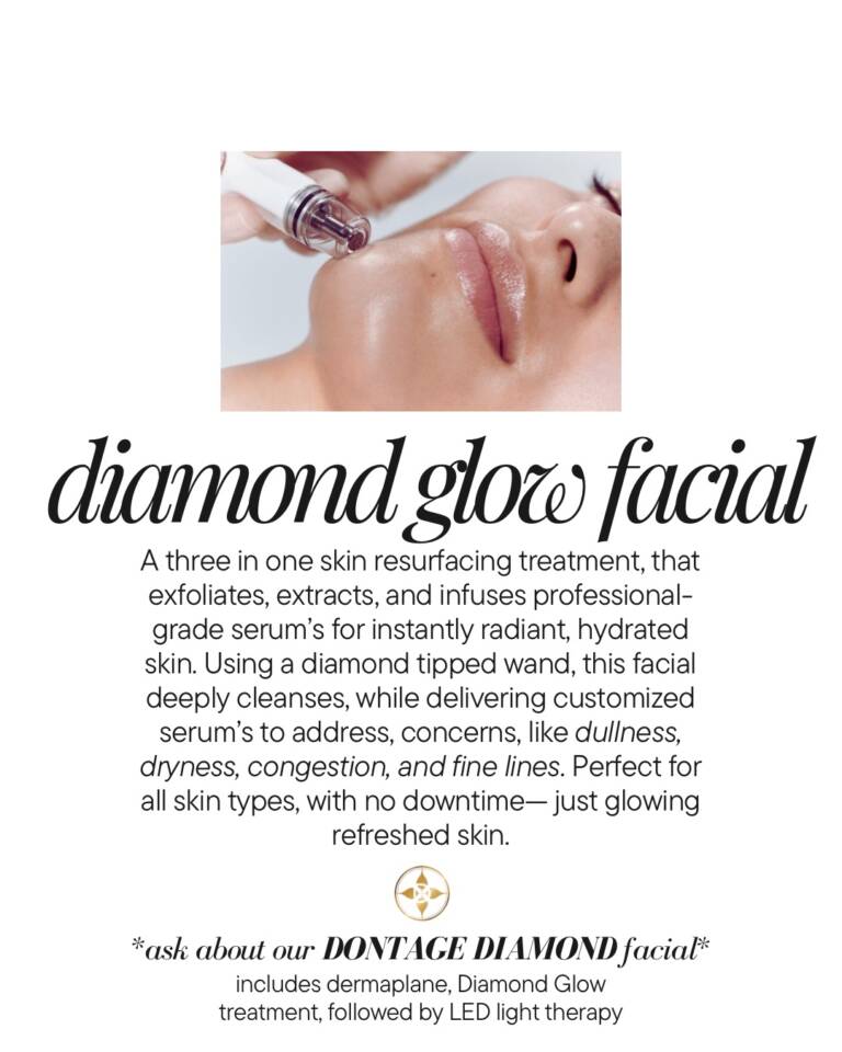 Diamond Glow Facial Northern Virginia - Dontage
